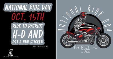 NATIONAL MOTORCYCLE RIDE DAY | Fairfax Chapter #5395 | Fairfax Virginia ...